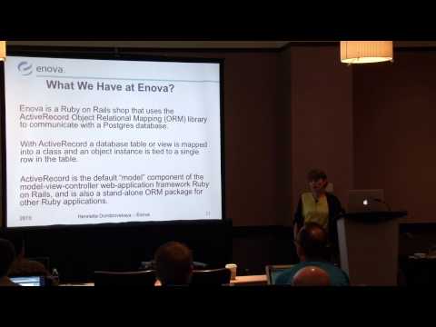 Henrietta Dombrovaskaya: New Approach to Resolve objectrelational impedance mismatch