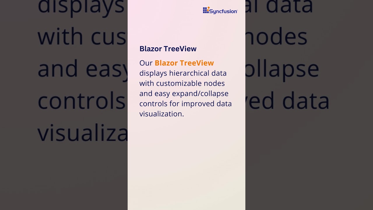 Display Hierarchical Data Using Blazor TreeView