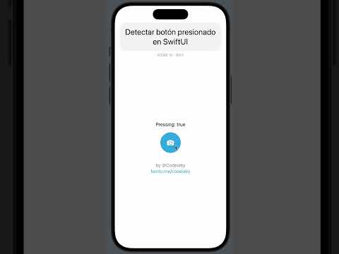 Mantener presionado el botón en SwiftUI (Hold Press Button)