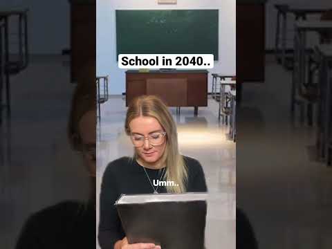 School in 2040 be like.. #comedy #shorts #names #funny #school