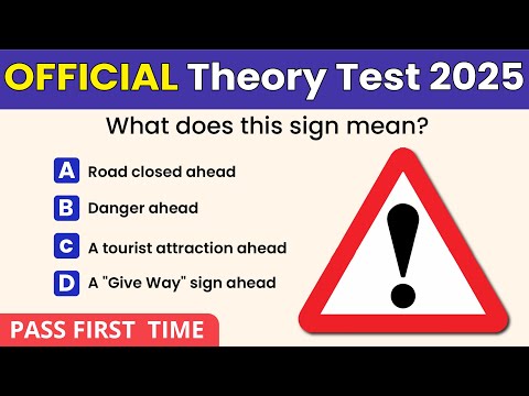 Theory Test 2025 UK | Official Test Questions | Pass First Time