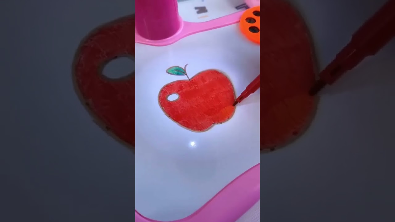 Educational Kids Art Drawing Projector Table