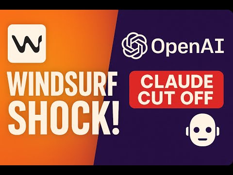 Windsurf 2025: OpenAI’s $3 B Buyout, Claude Cut-Off & IDE Extension Wars