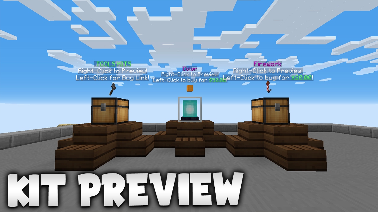 KIT PREVIEW! | Minecraft Plugin Tutorial