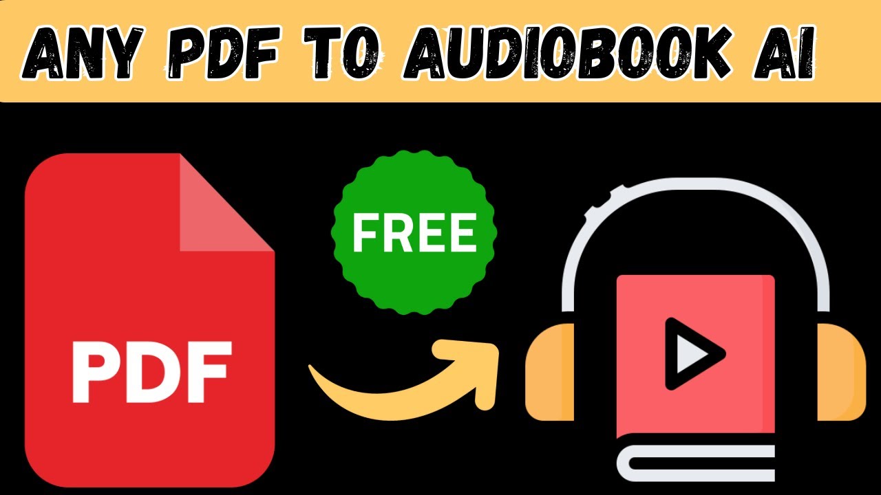 PDF to Audio AI Converter – Turn PDFs into Audiobooks for Free.