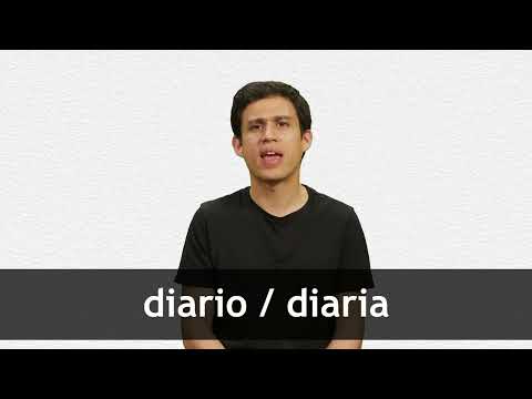 English Translation of “DIARIO” | Collins Spanish-English Dictionary
