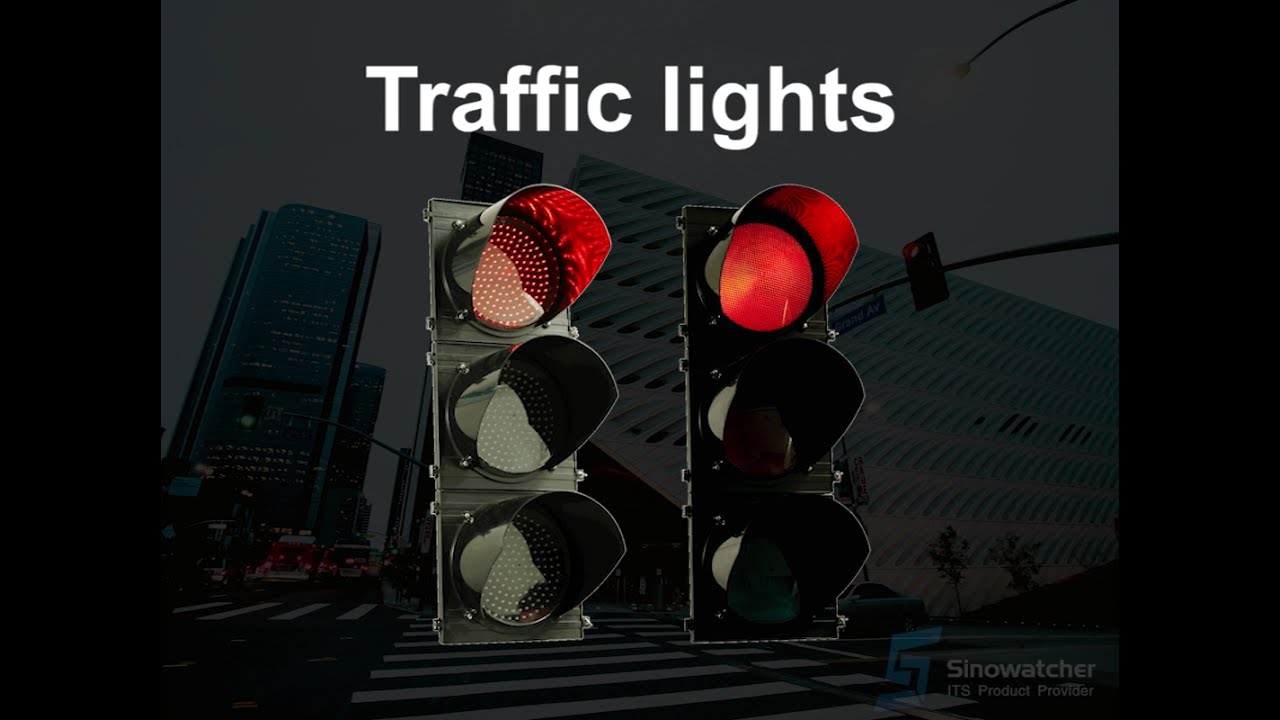 Professional 300mm led traffic lights, easy installation and maintenance