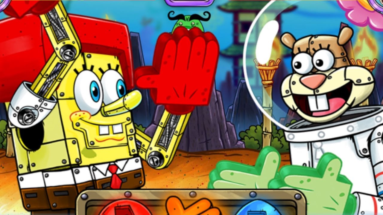 SpongeBob SquarePants: Nickelodeon Arcade - Rock 'Em, Sock 'Em, SpongeBots (CN Games)
