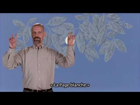 La Page blanche | Visioguide Musée Magritte | Langue des Signes de Belgique Francophone