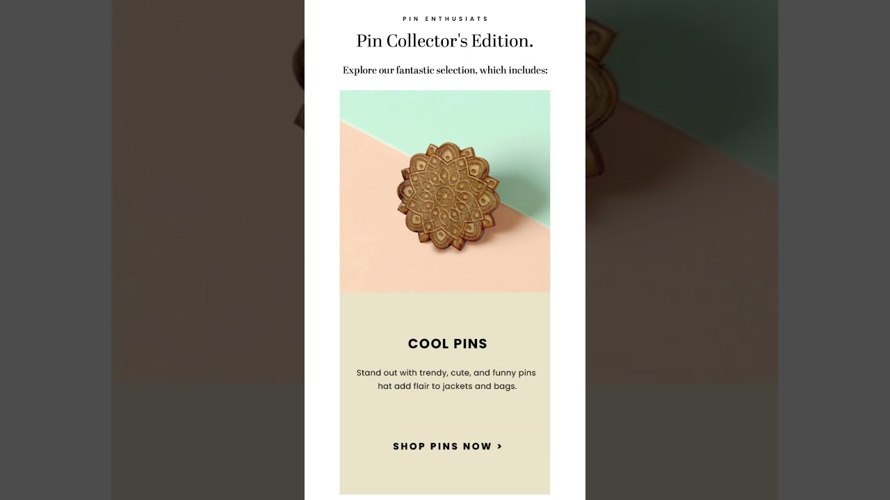 Find the perfect addition to your pin collection today! #PinCollector #PinCollection #EnamelPins