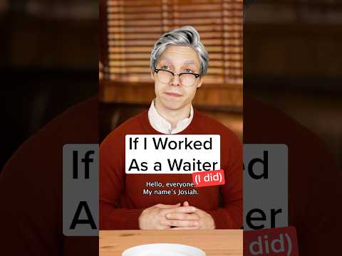 True story bro. No π§’ #skit #comedy #waiter #foodservice #restaurant #skits #funny #server