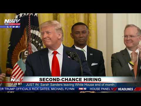 LIFE AFTER PRISON: President Trump Hosts Second Chance Hiring Event