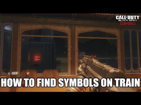 How To Find Symbols From Train Map ? Explained (Needed For Sword) (Black Ops 3 Shadow of Evil )