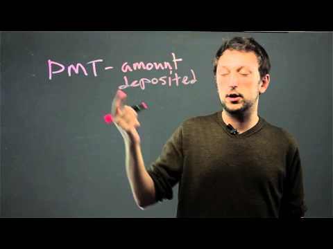 What Is "PMT" on the Future Value Equation? : Tools for Math Success