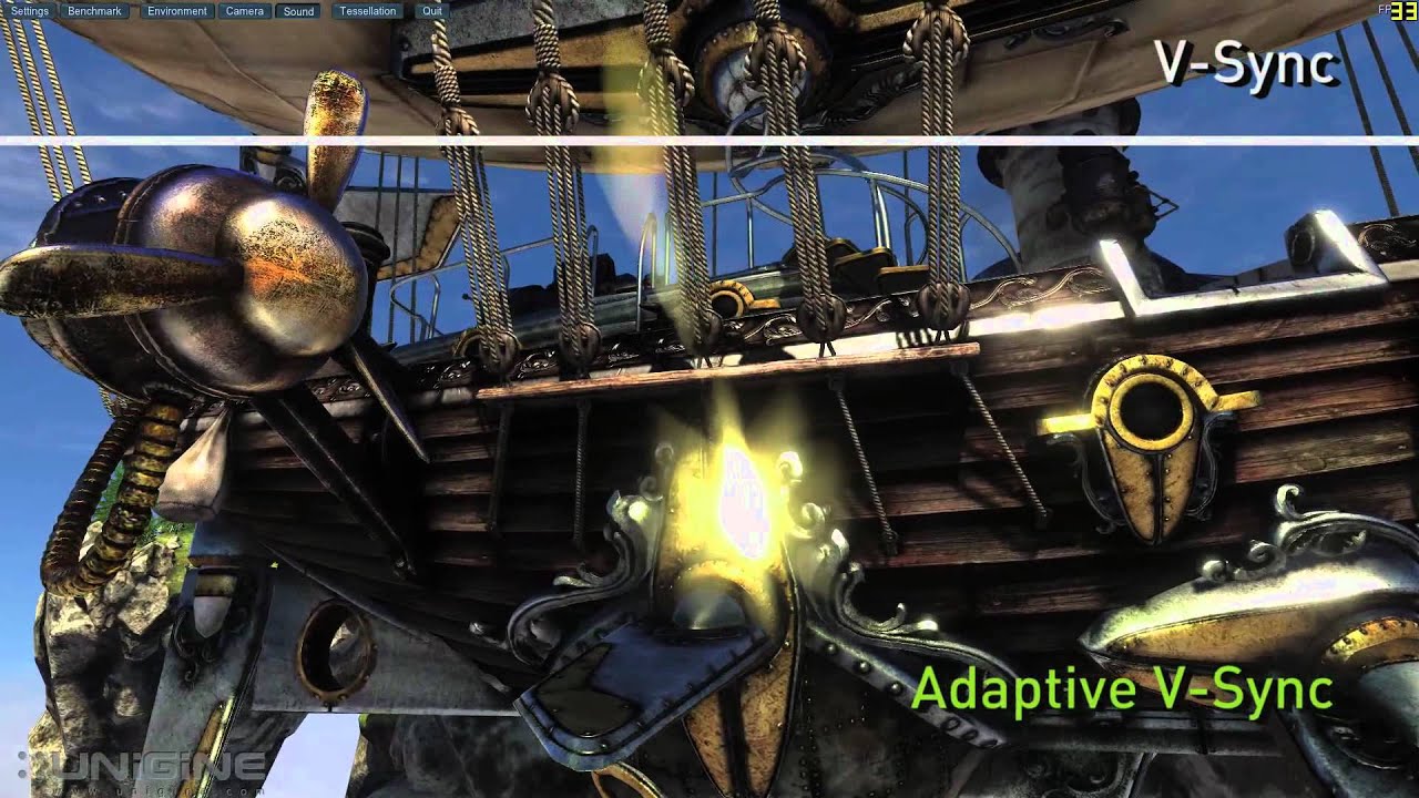 NVIDIA Adaptive Vertical Sync Video