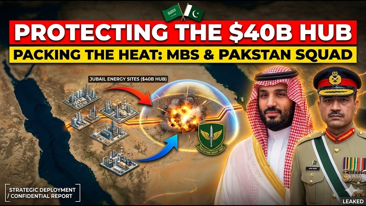 Protecting the $40B Hub: Why MBS Deployed Pakistan’s Elite Force Near Jubail’s Energy Sites