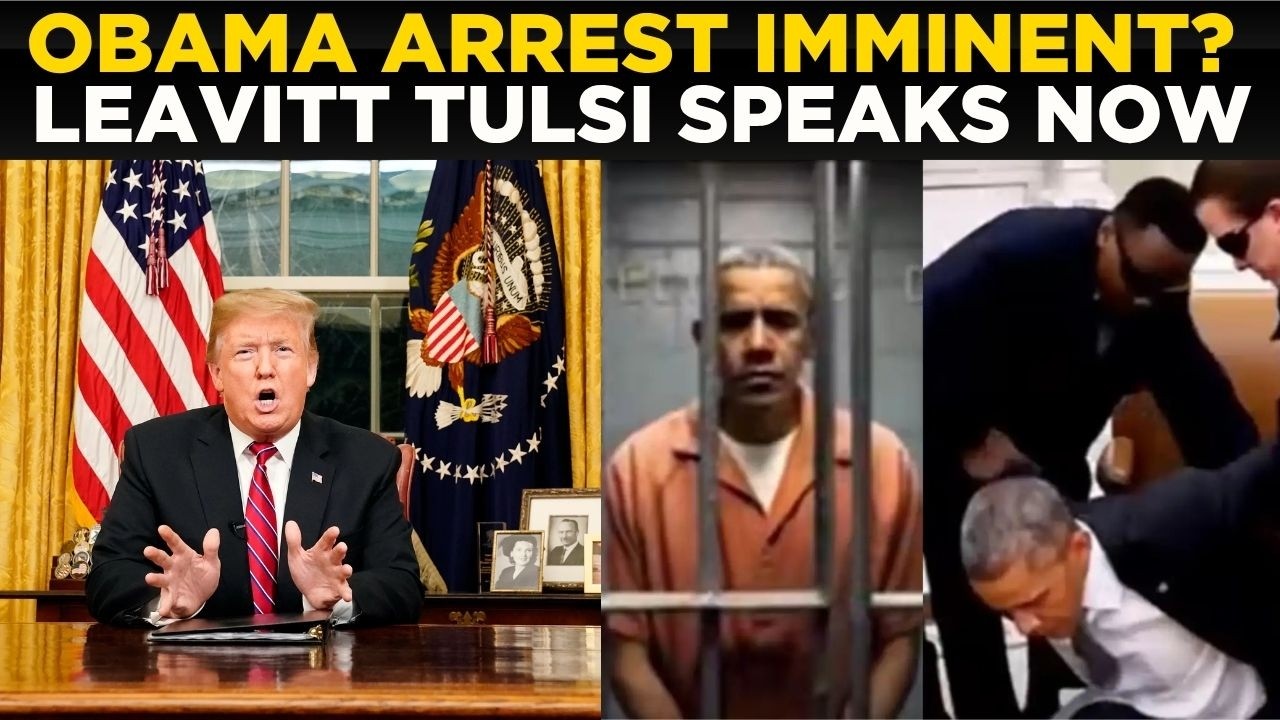 US NEWS LIVE: Trump Orders Obama's Arrest – Karoline Leavitt To Brief Media On 'Treason' Charges