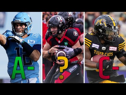 Grading Every CFL Team in the East Division | Mid-Season Report Cards