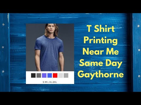 T Shirt Printing Near Me Same Day Gaythorne