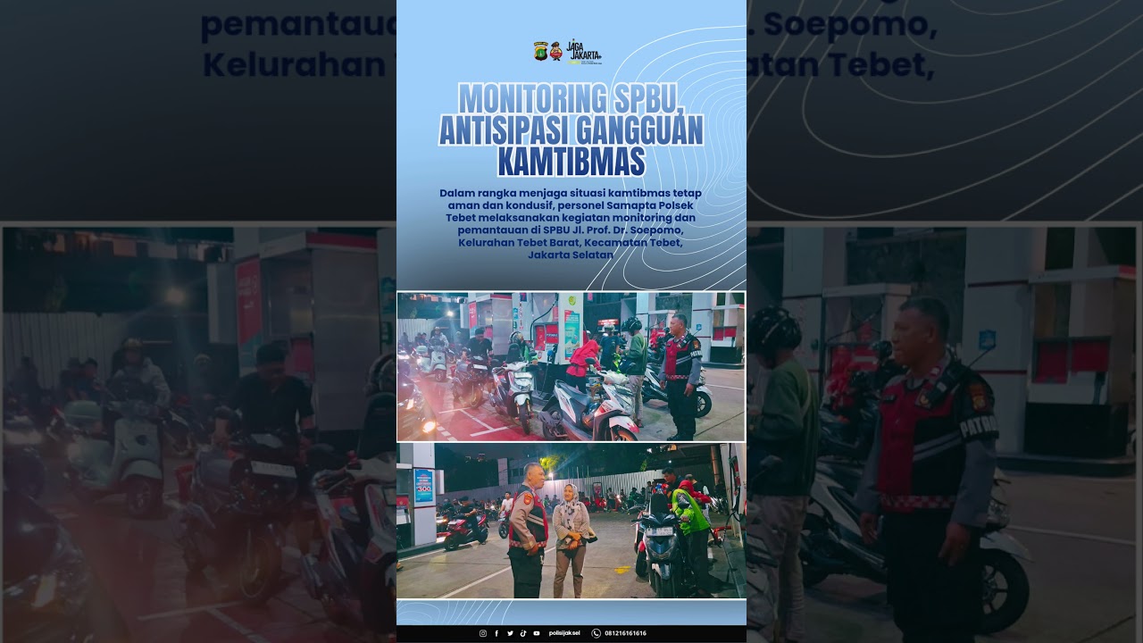 MONITORING SPBU ANTISIPASI GANGGUAN KAMTIBMAS