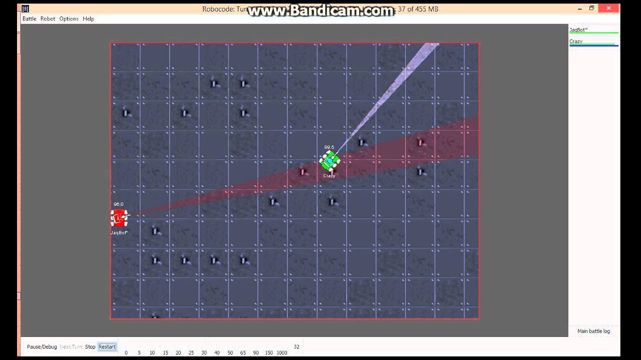 Robocode Junior Robot Match