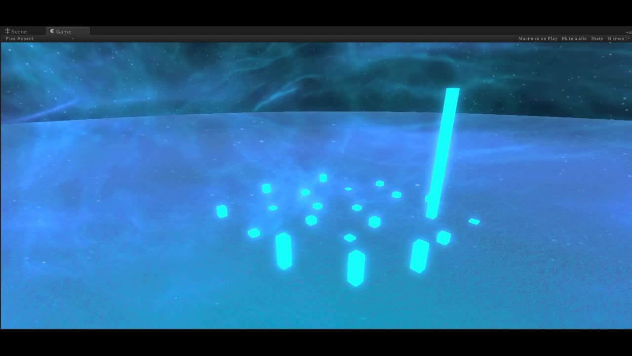 Unity 3d Music Visualizer v4