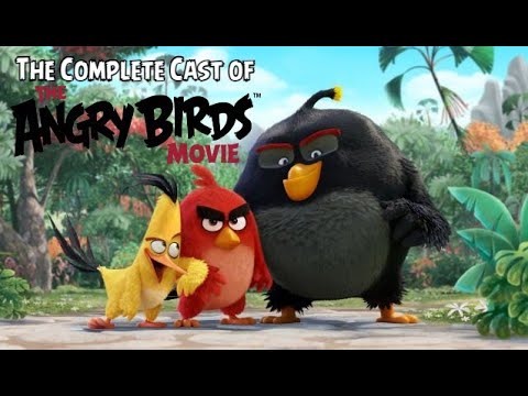 The Complete Cast of The Angry Birds Movie
