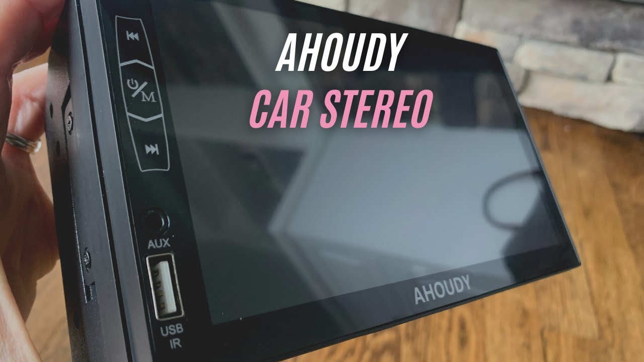 AHOUDY Double Din Car Stereo with Apple CarPlay and Android Auto Review & Unbox