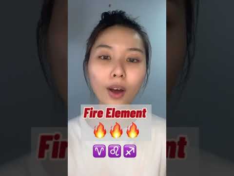 Fire Element - Emoji Makeup Challenge #Shorts
