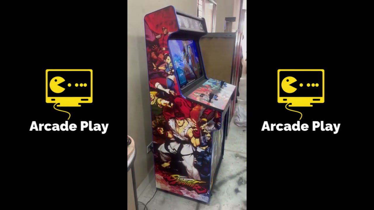 Fliperama Arcade Multijogos Tela 32 Polegadas Arte MKxSTF