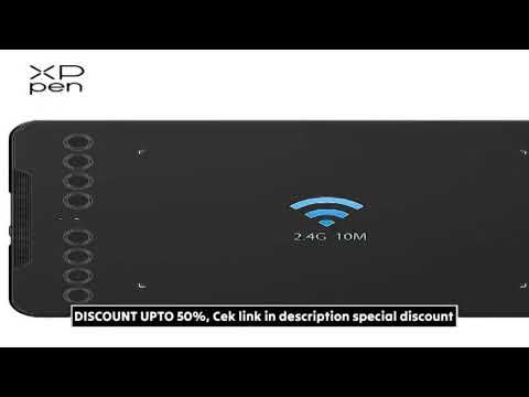 XPPen Deco Mini7W Wireless Drawing Tablet 7*4 Inch Graphics Tablet With 60 Tilt 8192 Level