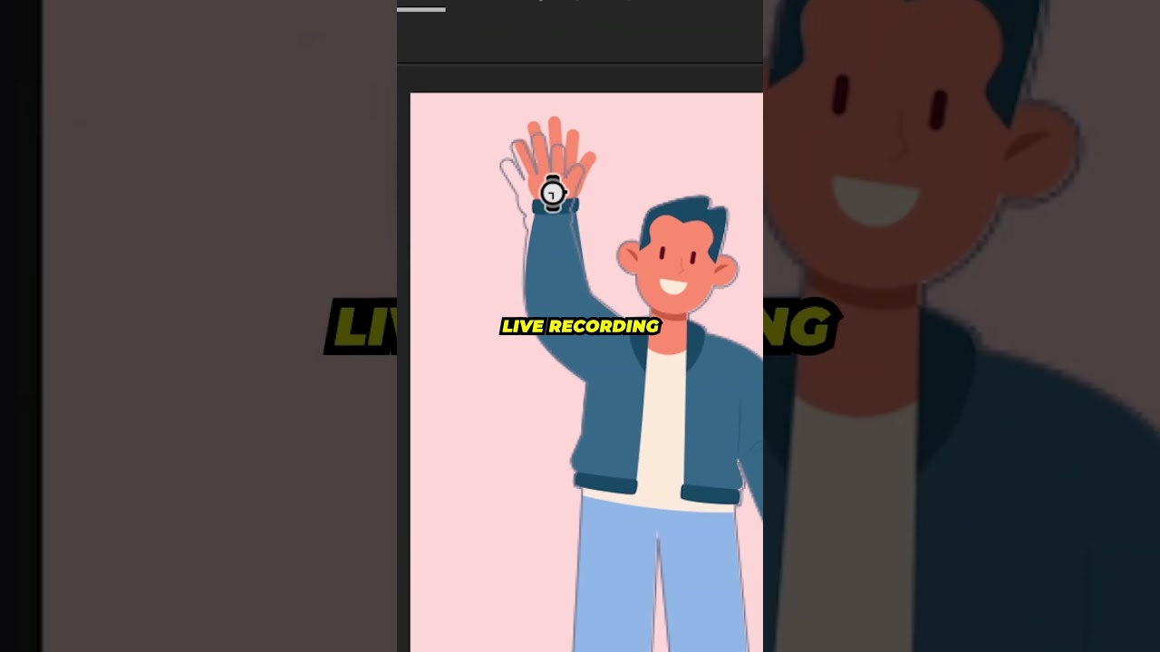 CHARACTER ANIMATION in SECONDS in AFTER EFFECTS *LIVE RECORD*