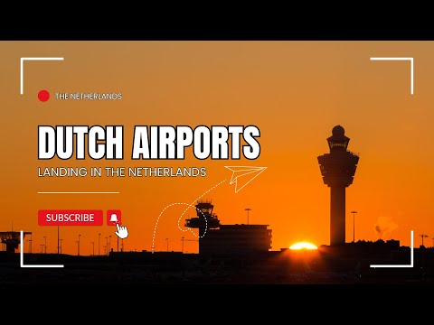 Landing in Netherlands Dutch airports | #airports #landingvideo #flightlanding #nederland #schiphol
