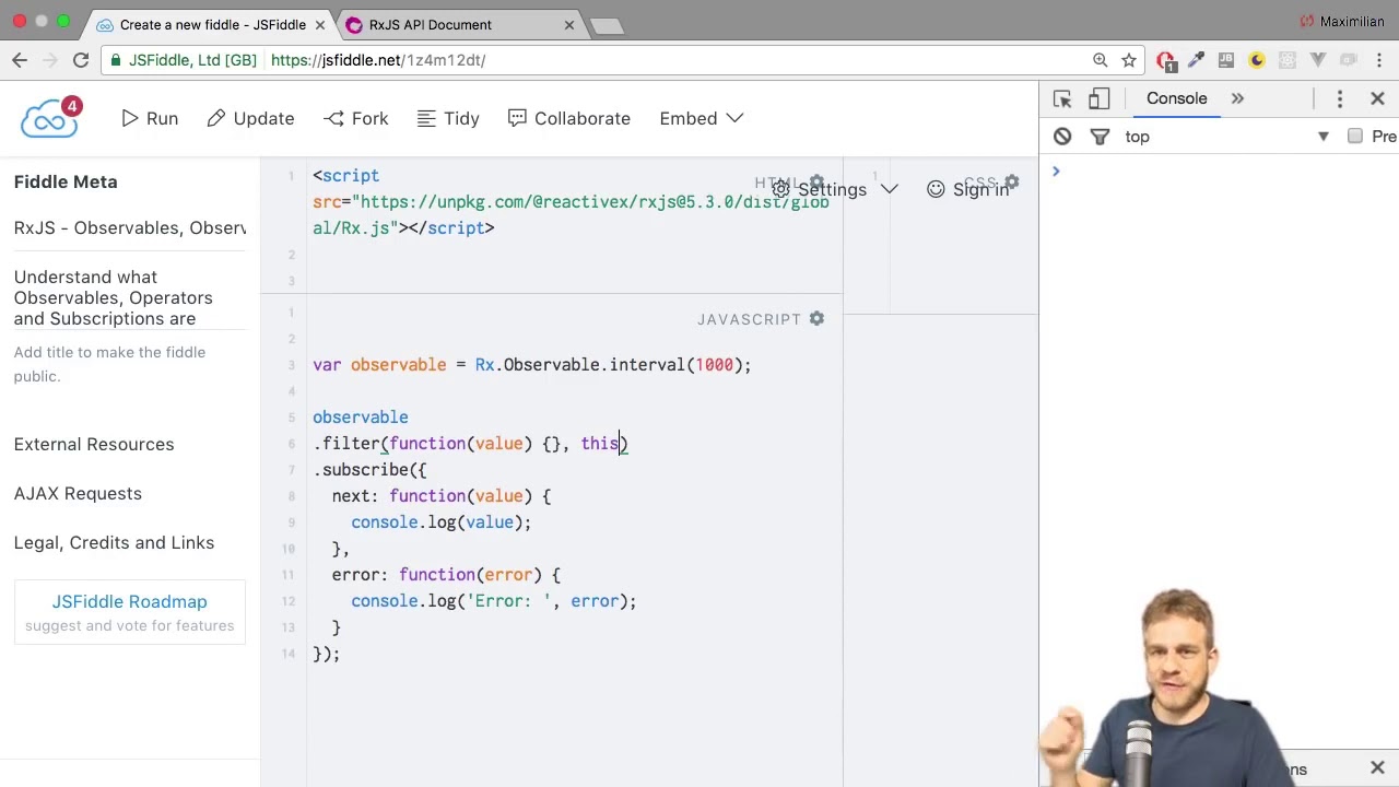 6 THE filter OPERATOR   RxJS TUTORIAL