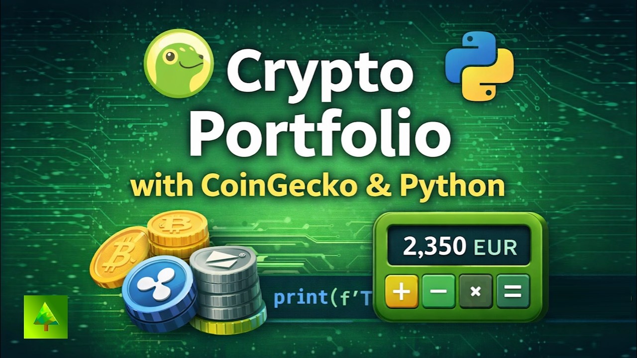 Calculate crypto portfolio value with Python (CoinGecko API)
