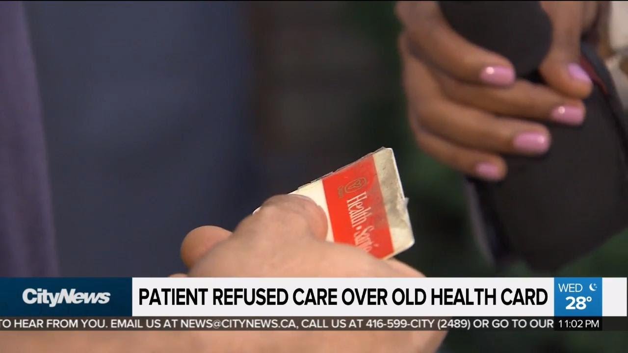 Man refused healthcare because of old health card
