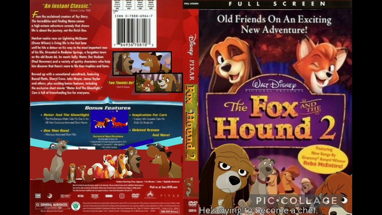 The Fox And The Hound 2 (2006) DVD Covers Bootleg 