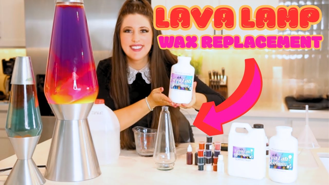 How To Fix Your Lava Lamp! Step-by-Step Guide to Replacing Wax & Fluid (Lava Lab Creations)