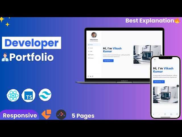 Building a Responsive Portfolio Website with React: A Comprehensive ...