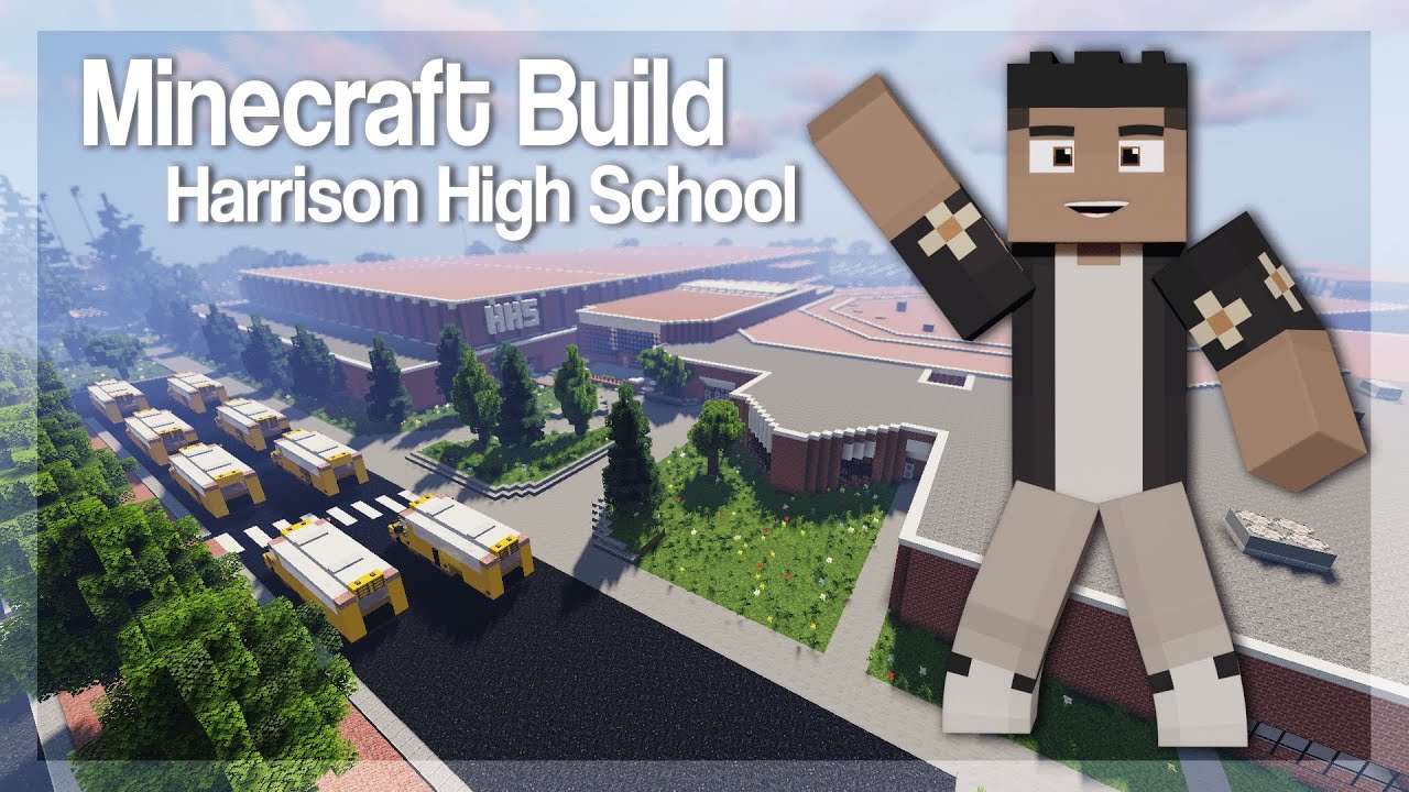 Minecraft School Building