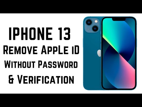 iPhone 13/13 Pro/13 Mini/13 Pro Max Remove Apple ID Without Password & Verification -Remove Apple iD
