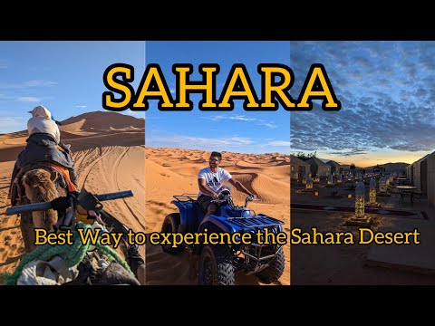 Staying Overnight & Activities to do in the Sahara Desert Merzouga, Morocco | Indian Travel Vlog