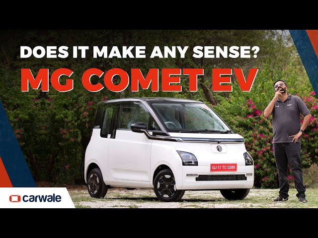 MG Comet EV Review: A perfect city car? | CarWale - CarWale