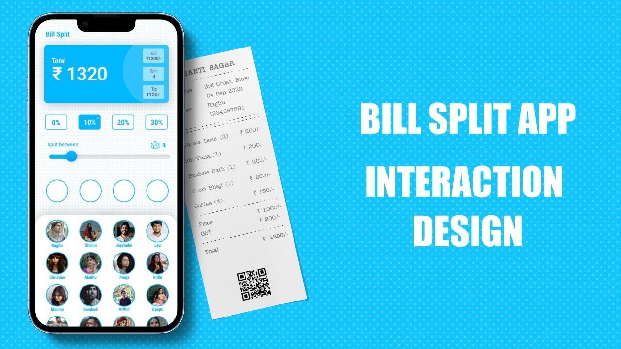 Bill Split App | Interaction Design