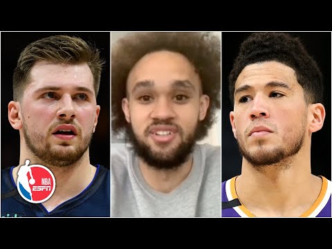 Derrick White breaks down the keys to defending Luka Doncic and Devin Booker | NBA on ESPN