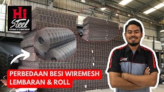BESI WIREMESH LEMBARAN UNTUK PENGECORAN JALAN TOL | Hi Steel