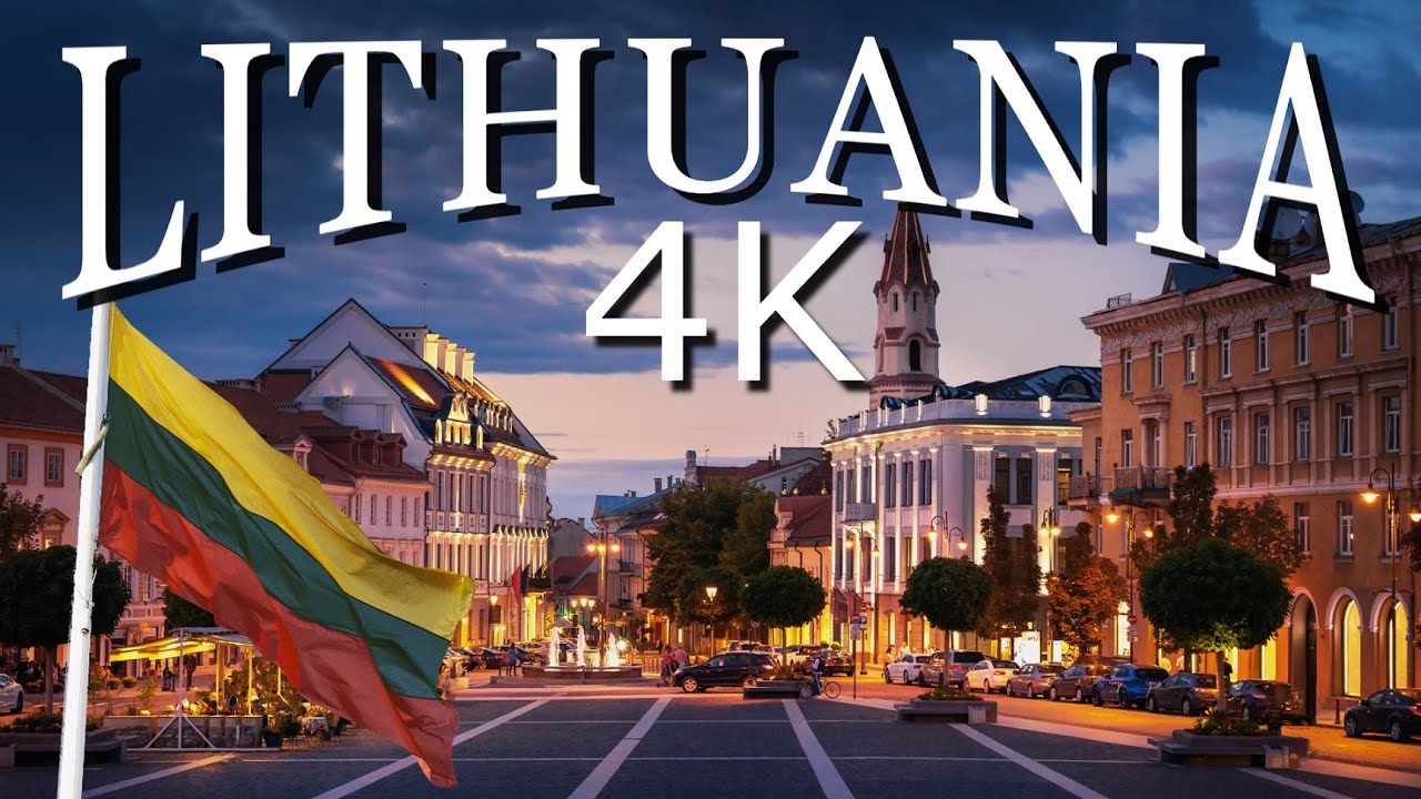 Lithuania 4K - A Breathtaking Aerial Tour of Lithuania