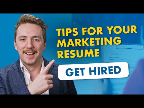 Resume Tips for a Marketing Job (From a Digital Marketing Agency Owner)