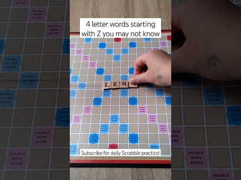 4 letter words starting with Z you may not know