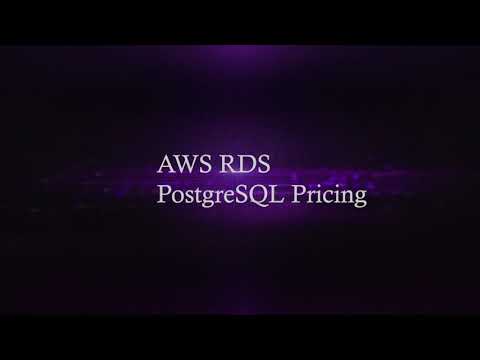 AWS RDS PostgreSQL Pricing